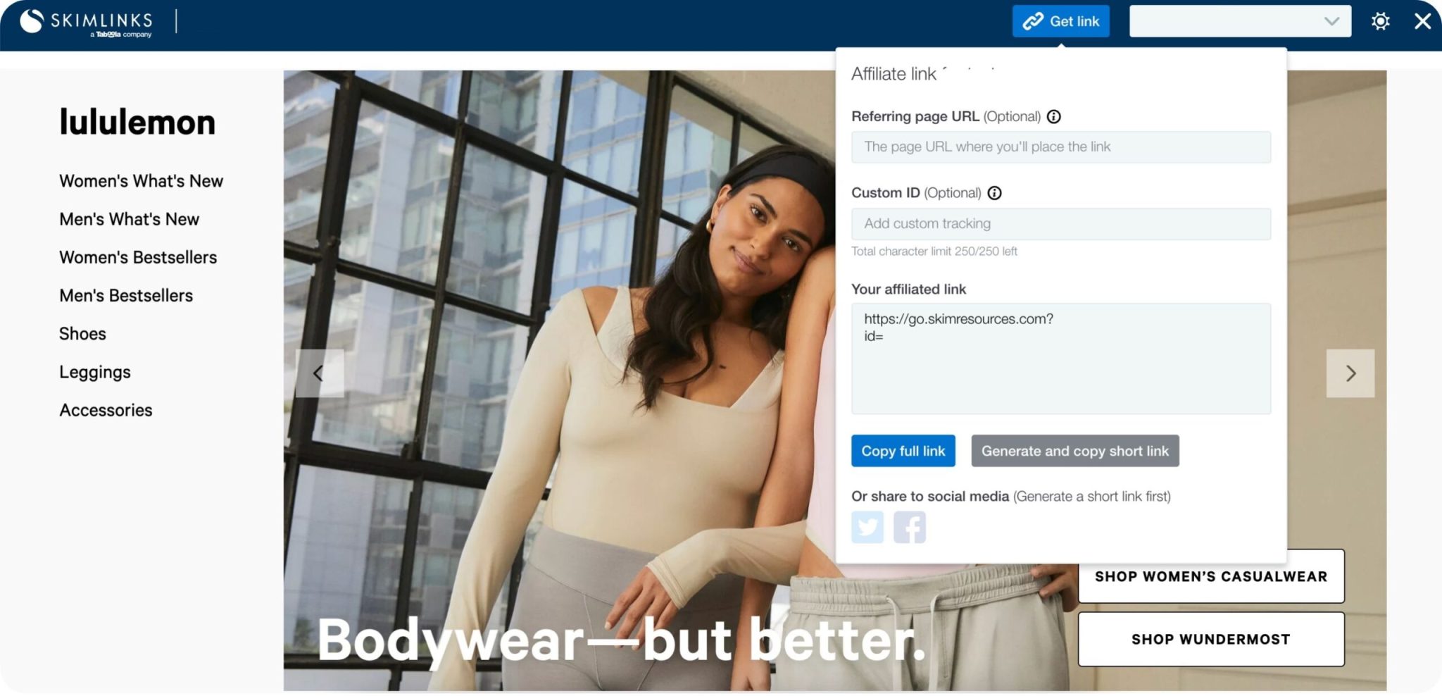 Lululemon Affiliate Program - Skimlinks